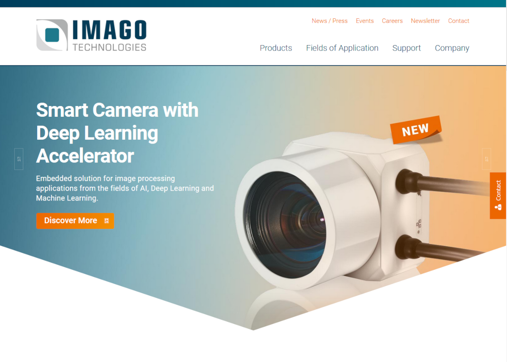 Website with a new Look - IMAGO Technologies